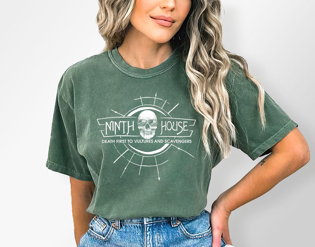 Ninth House Gideon the Ninth Shirt, Gideon Nav Skull Shirt, One Flesh ...