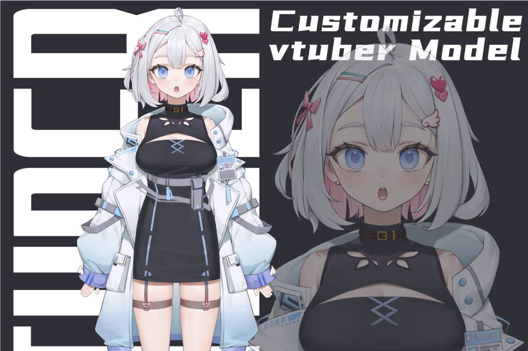 Custom Vtuber Live2d Model Commission | Vtuber | Live2d Model | Vtuber ...