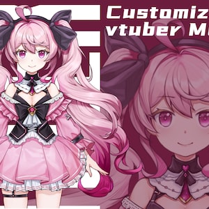 Custom Vtuber Model: Live2d Design, Rigging Commission - Etsy
