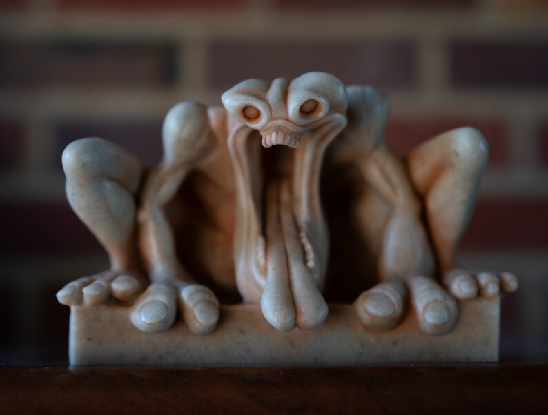 Manic Frog Grotesque/gargoyle - Etsy