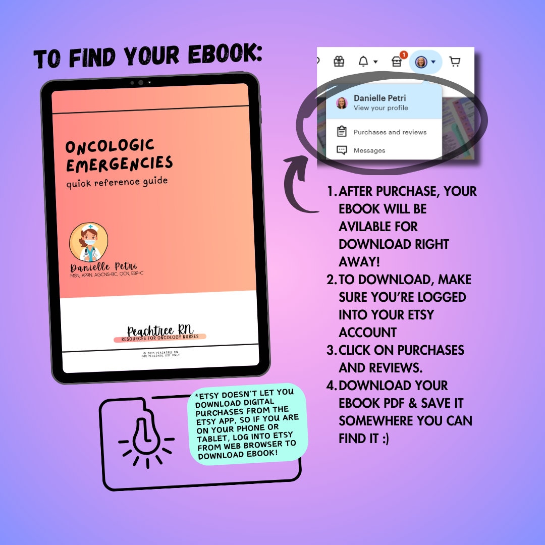 Oncologic Emergencies Quick Reference Guide PDF 15 Pages Oncology Nurse ...