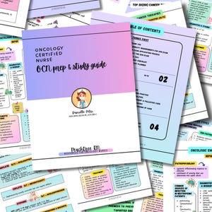 OCN Prep & Study Guide Ebook 200 Pages Oncology Certified Nurse Review ...