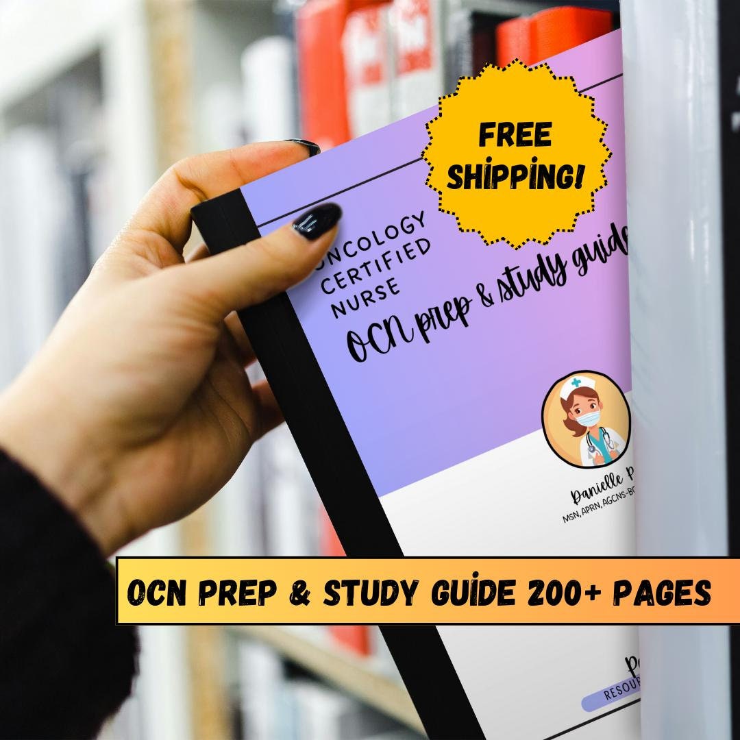 OCN Prep & Study Guide | Oncology Certified Nurse | ONCC Certification ...