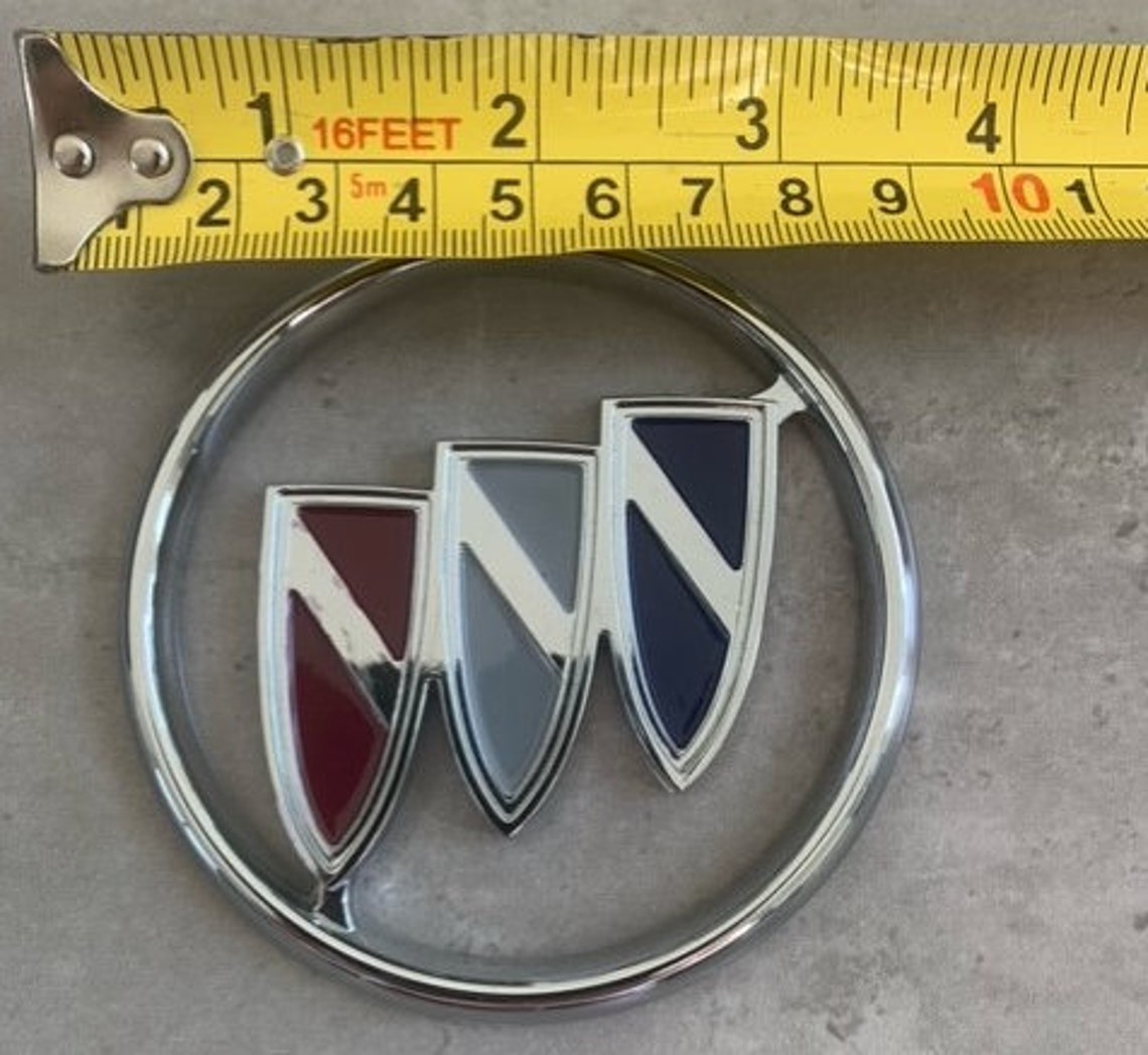 3D Buick Logo Automotive Car Badge Emblem Decal Sticker silver - Etsy