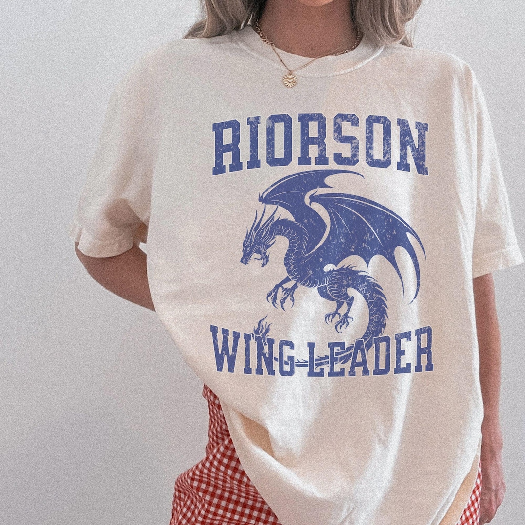 Xaden Riorson Wingleader Shirt Fourth Wing Merch Bookish Merch Booktok ...