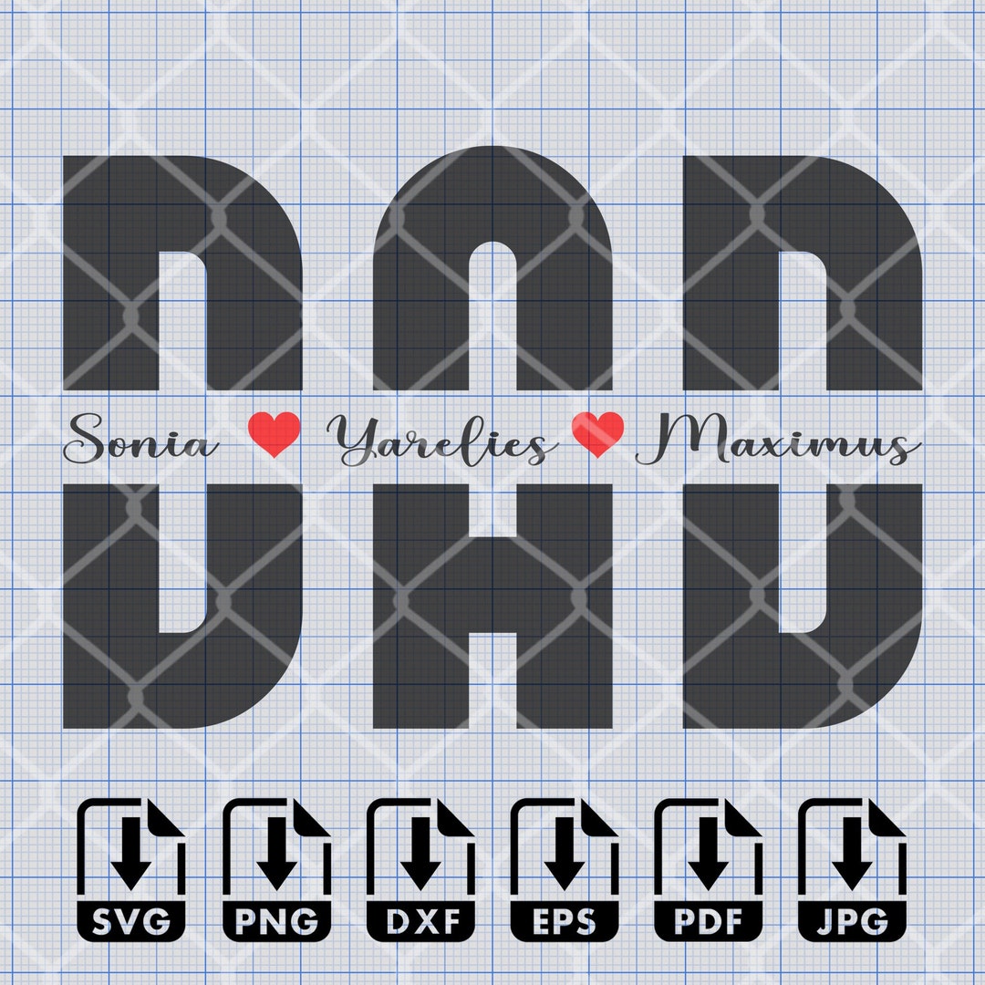 Dad Monogram Great for Father's Day or Birthday Dad - Etsy