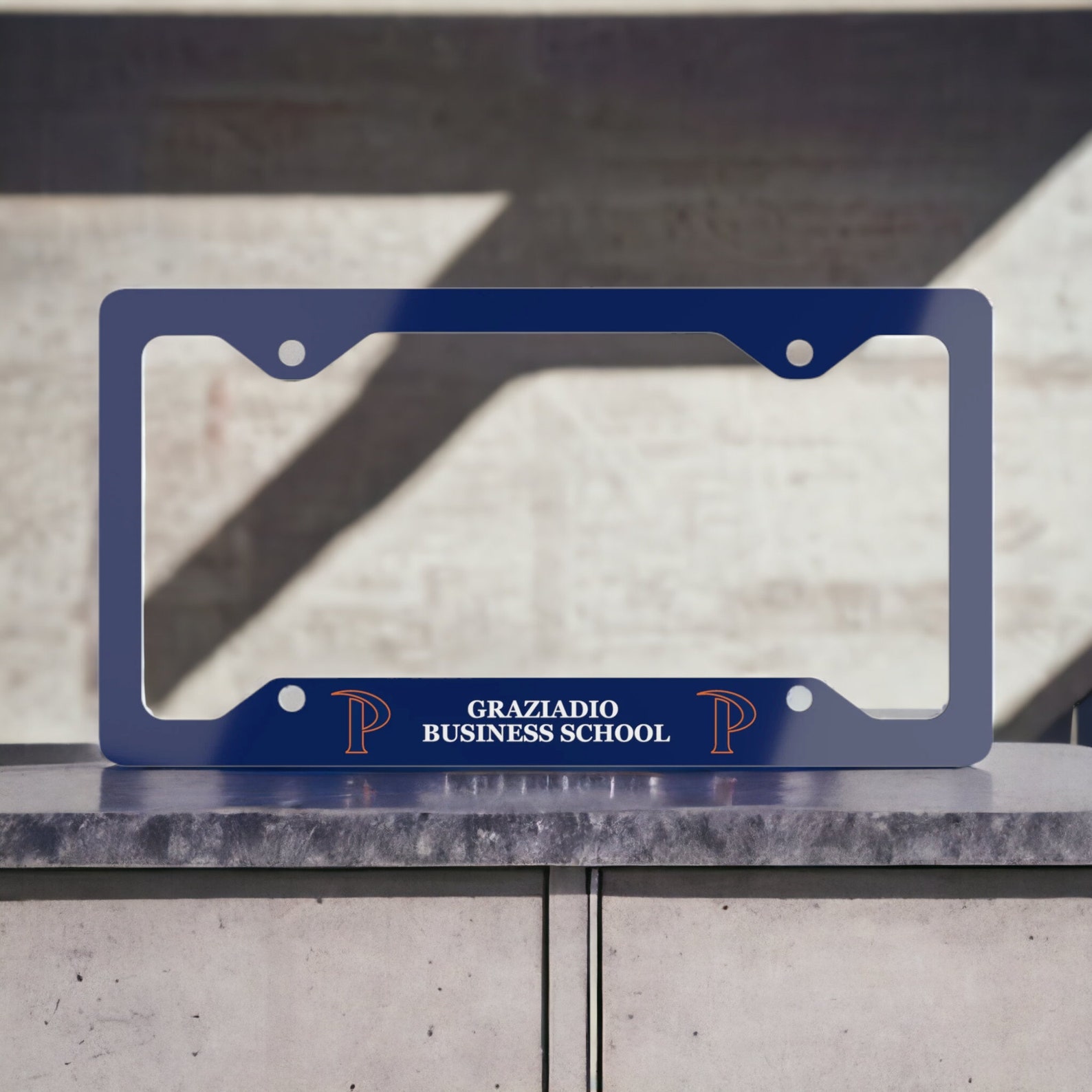 License Plate Frame Graziadio Business School Gift for Students and ...