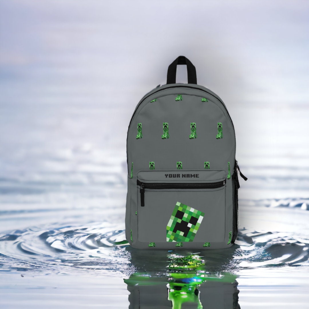 Personalized Minecraft Creeper Backpack - The Perfect Way to Show Your ...