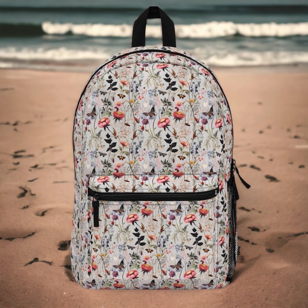 Floral Backpack - Etsy