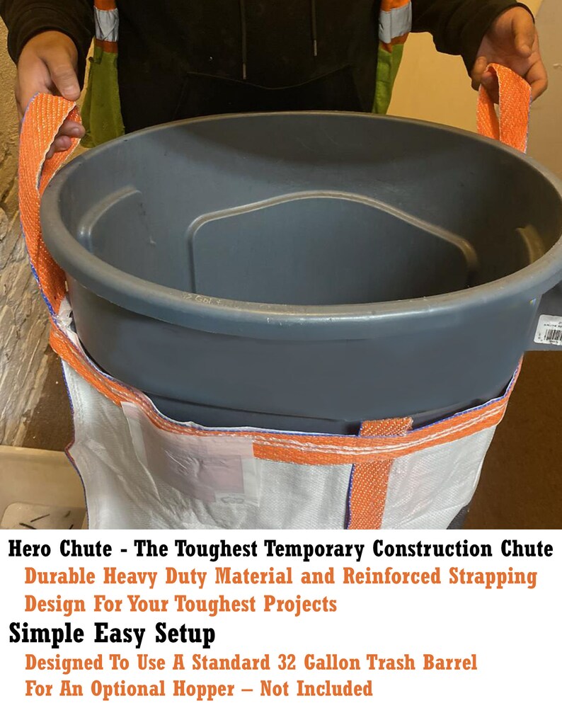 Hero Chute Construction Trash Chute 10ft Section - Etsy
