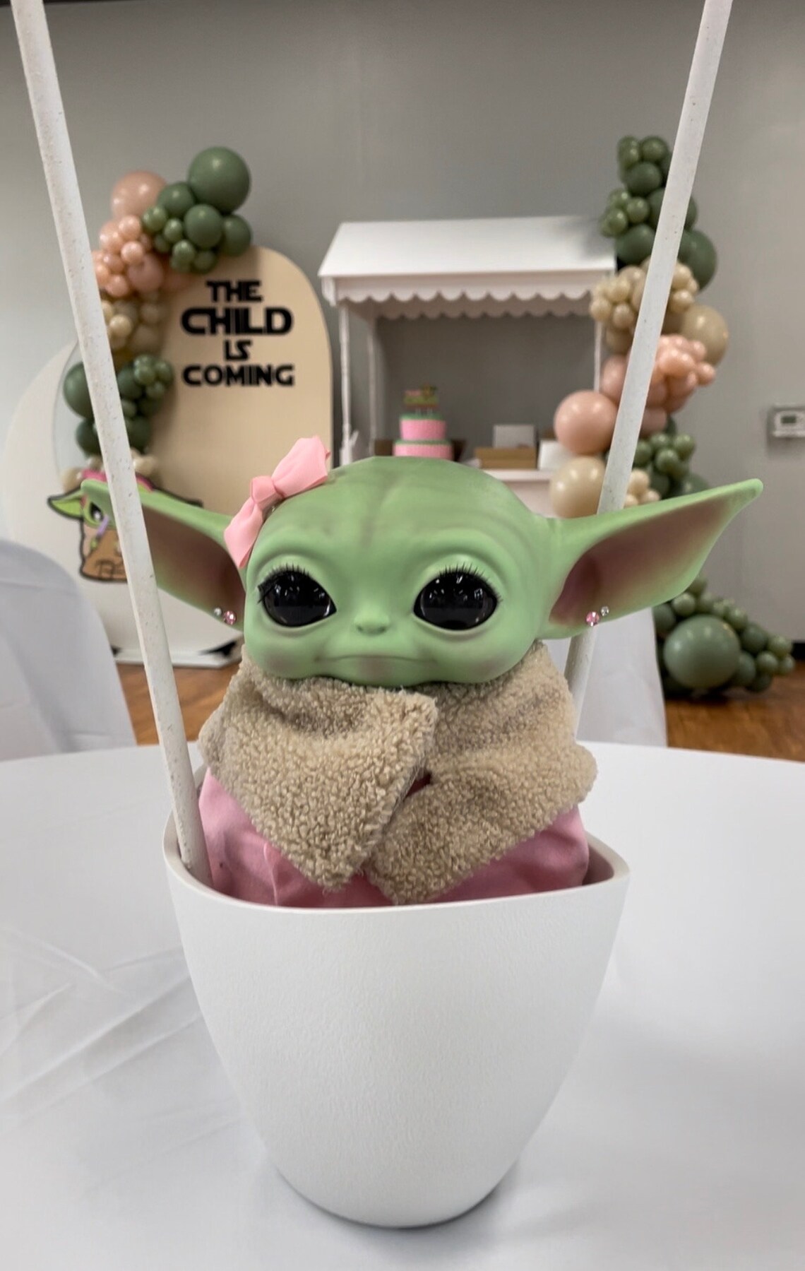Baby Yoda Girl - Etsy
