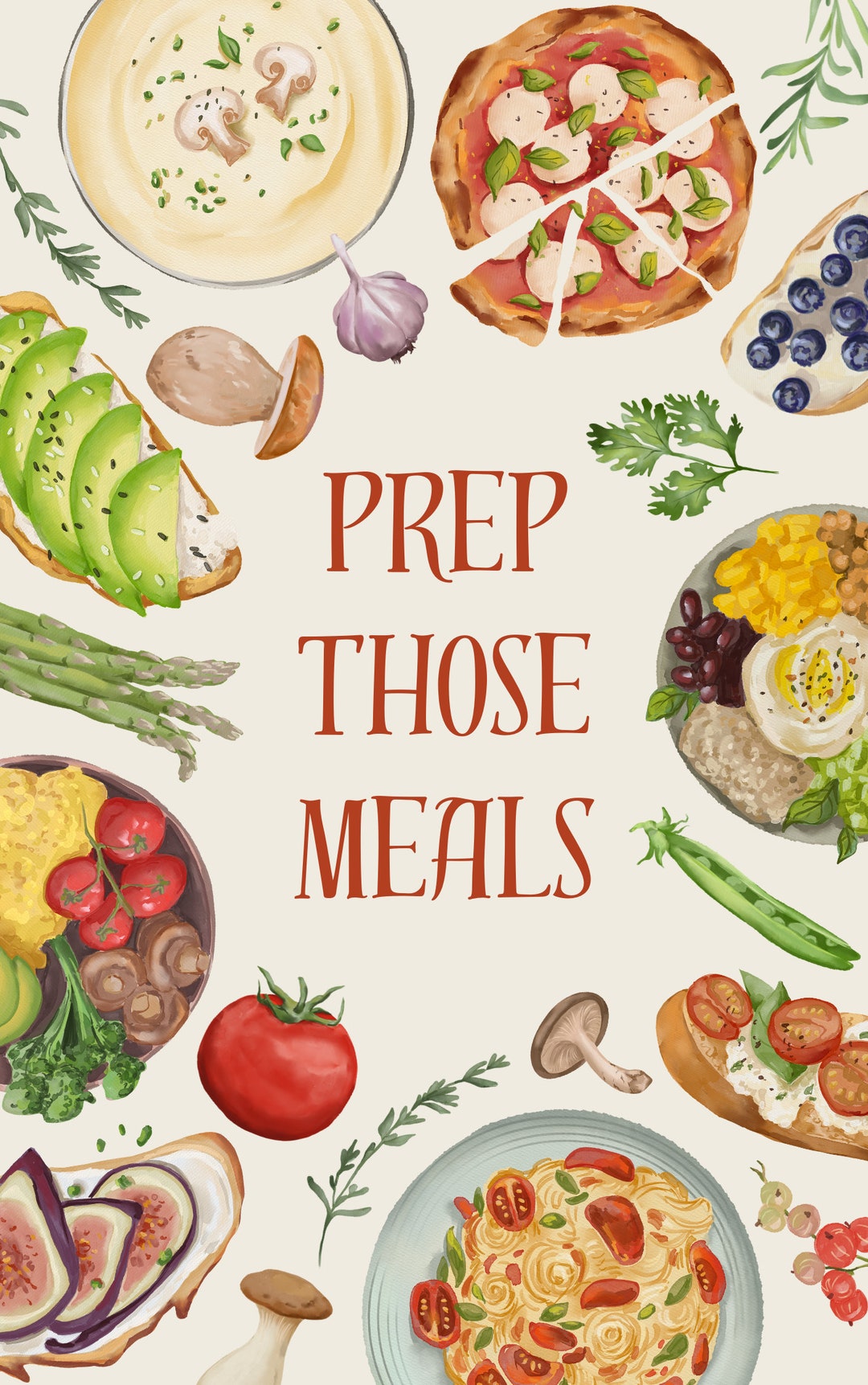 Prep Those Meals, Cookbook, Downloadable Cookbook for Nurses, Rt's, Pt ...
