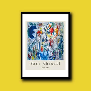 15+ Marc Chagall Bundle Poster, Famous Artwork, Modern Art, Gallery ...