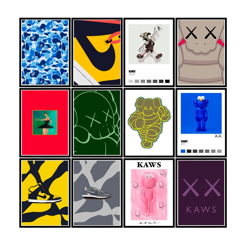 700 Hypebeast Bundle, Street Art Design Artwork, Modern Prints ...