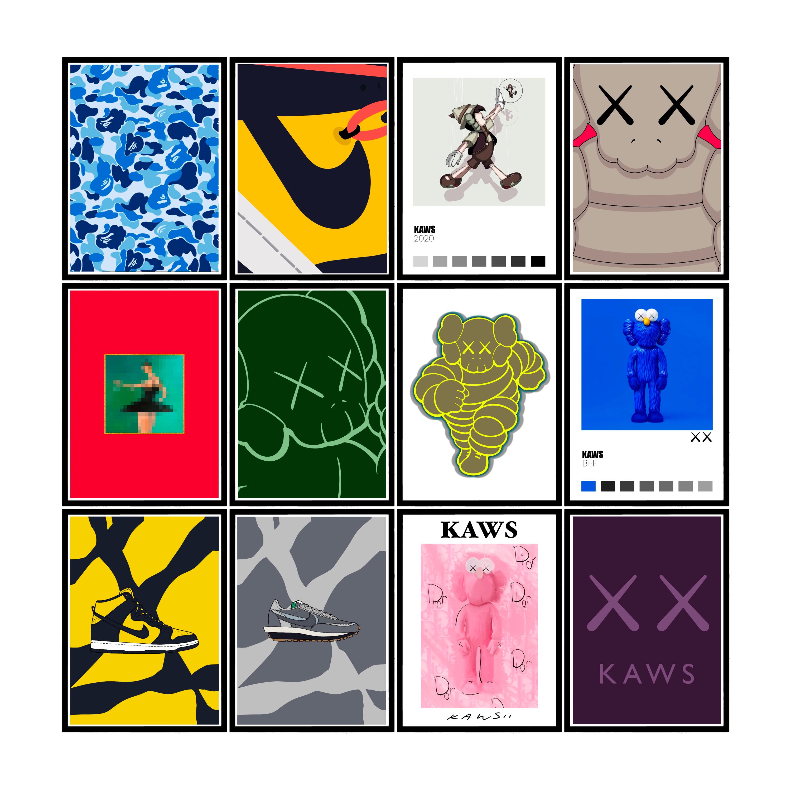 700 Hypebeast Bundle, Street Art Design Artwork, Modern Prints ...