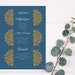 Editable Mandala Menu Card, Printable Menu Card, Digital Menu Card ...