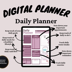 Digital Planner Bundle, Digital Budget Planners, Weekly Planners to Do ...