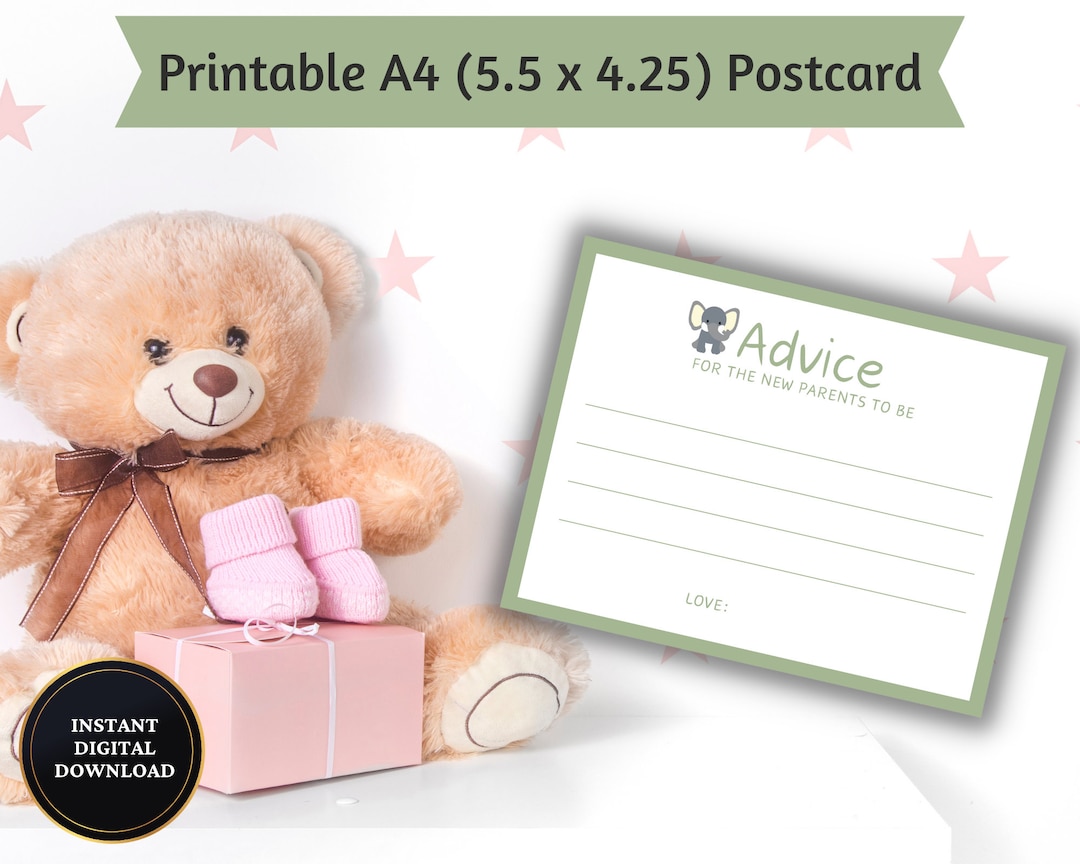 New Parent Advice Cards: Expert Tips for Parenthood | Digital Download ...