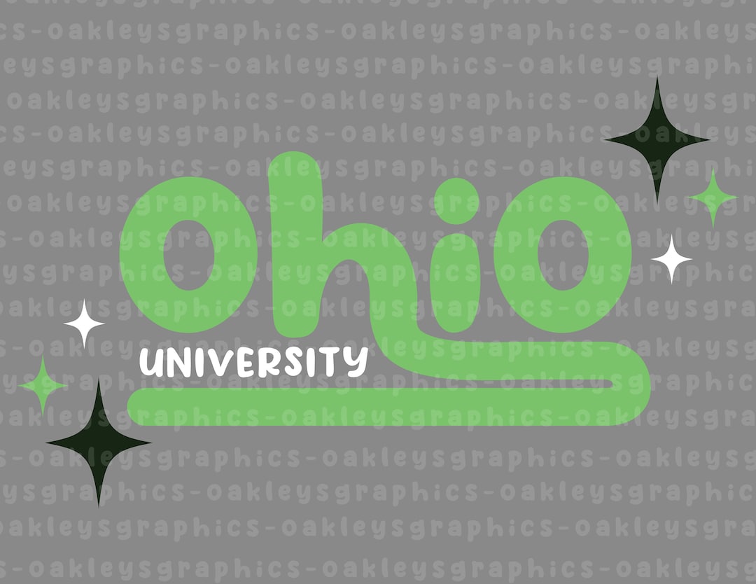 Ohio University - SVG & EPS - Etsy
