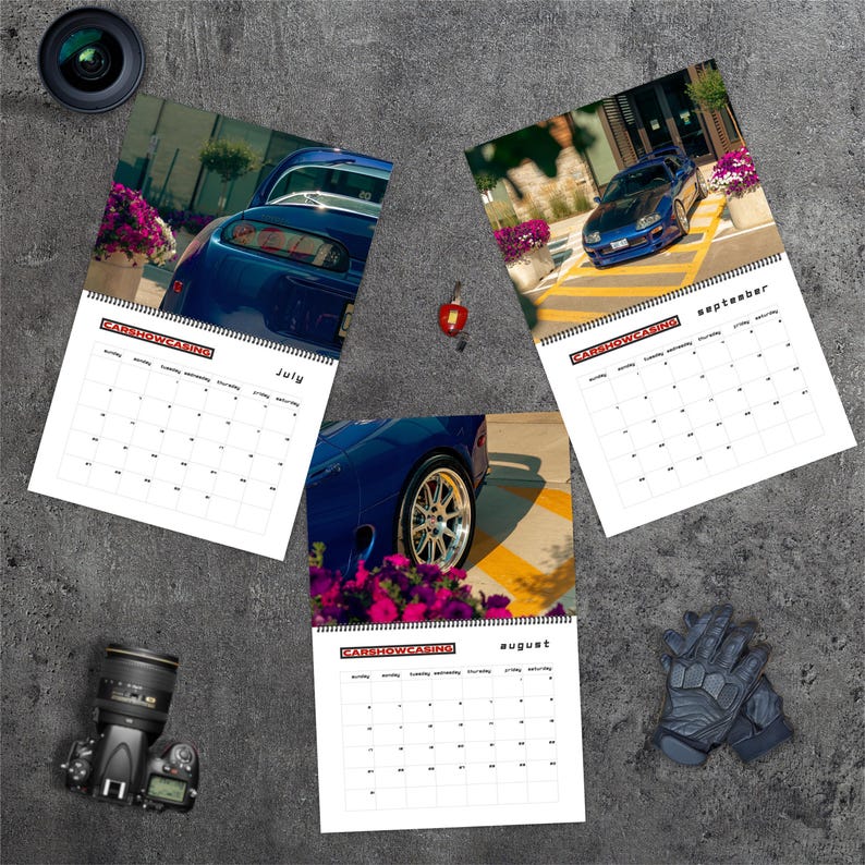 2025 Wall Calendar/ Toyota Supra MK4 / JDM / Cars / Motoring ...