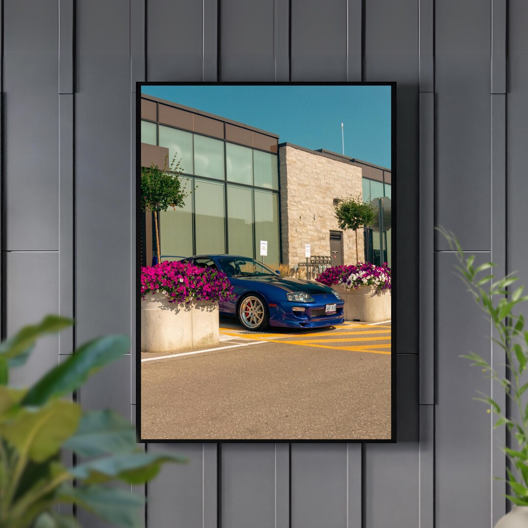 Toyota Supra JDM Icon Satin Poster 210gsm 004 - Etsy