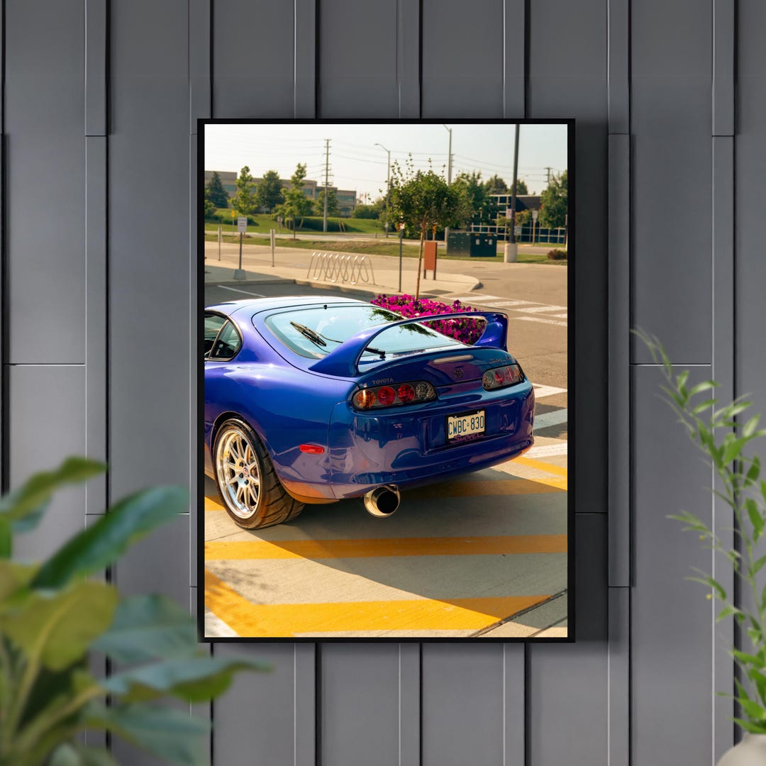 Toyota Supra JDM Icon Satin Poster 210gsm 014 - Etsy
