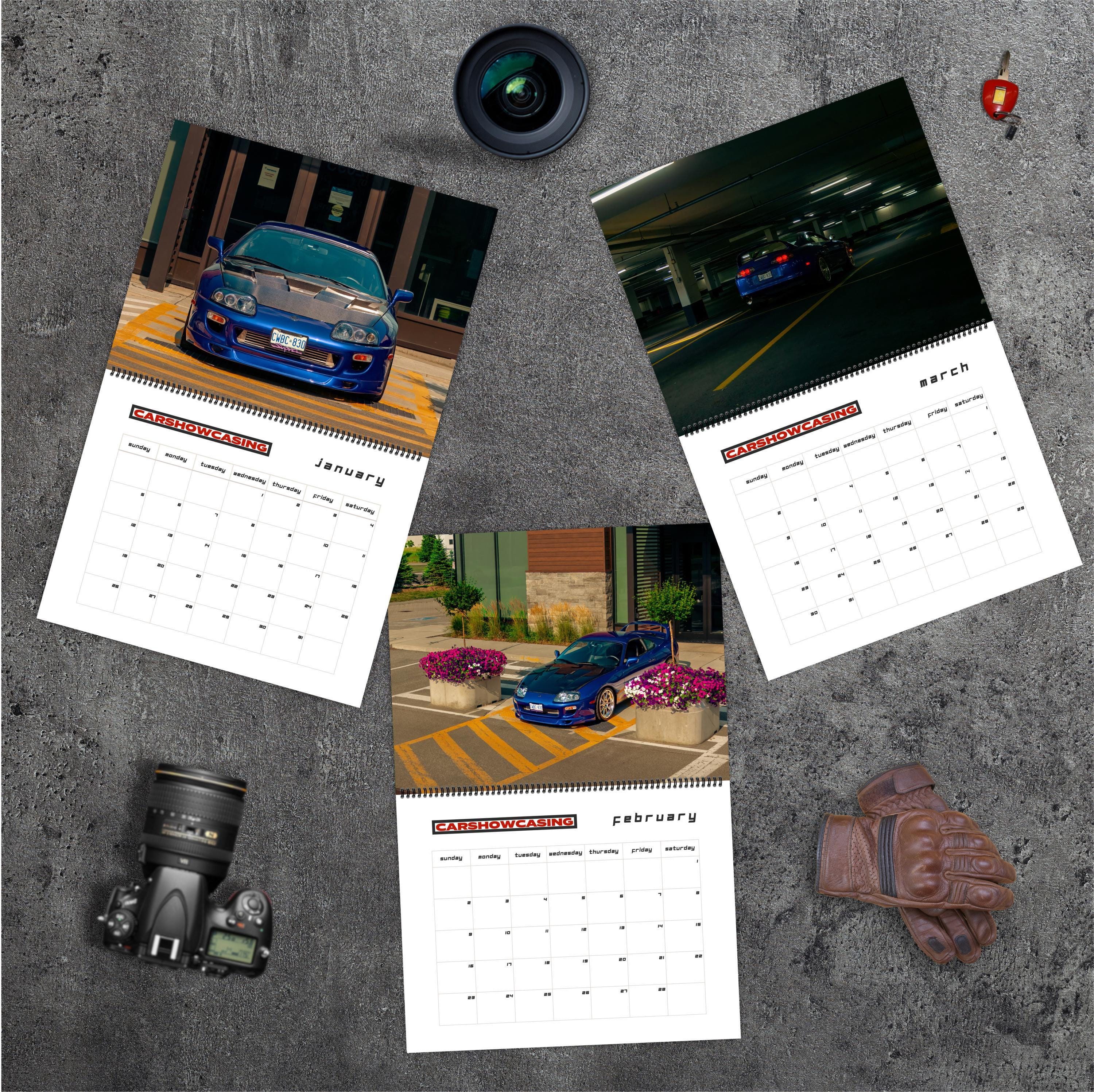 2025 Wall Calendar/ Toyota Supra MK4 / JDM / Cars / Motoring ...