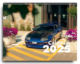 2025 Wall Car Calendar | JDM, Euro's, American Icons, Cars / Motoring ...