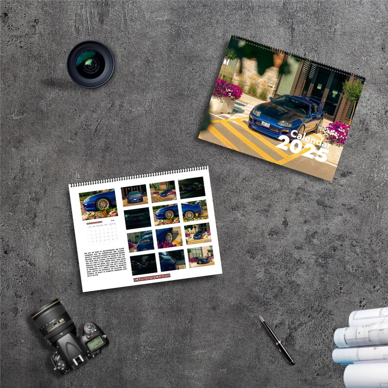 2025 Wall Calendar/ Toyota Supra MK4 / JDM / Cars / Motoring ...