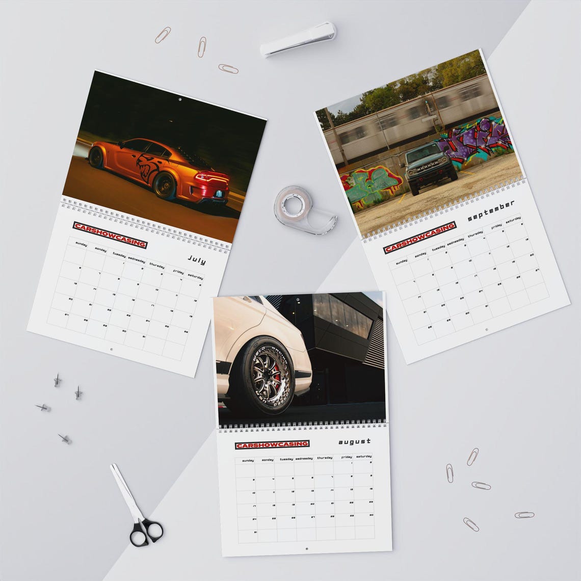 2025 Wall Car Calendar | JDM, Euro's, American Icons, Cars / Motoring ...