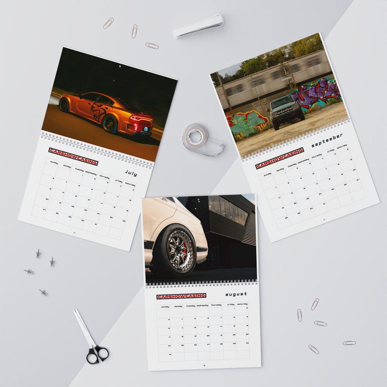 2025 Wall Car Calendar | JDM, Euro's, American Icons, Cars / Motoring ...