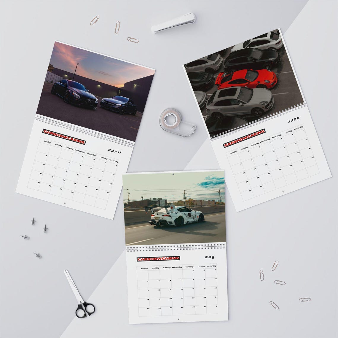 2025 Wall Car Calendar | JDM, Euro's, American Icons, Cars / Motoring ...