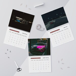 2025 Wall Car Calendar | JDM, Euro's, American Icons, Cars / Motoring ...