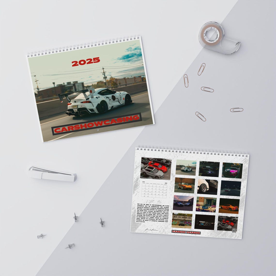 2025 Wall Car Calendar | JDM, Euro's, American Icons, Cars / Motoring ...
