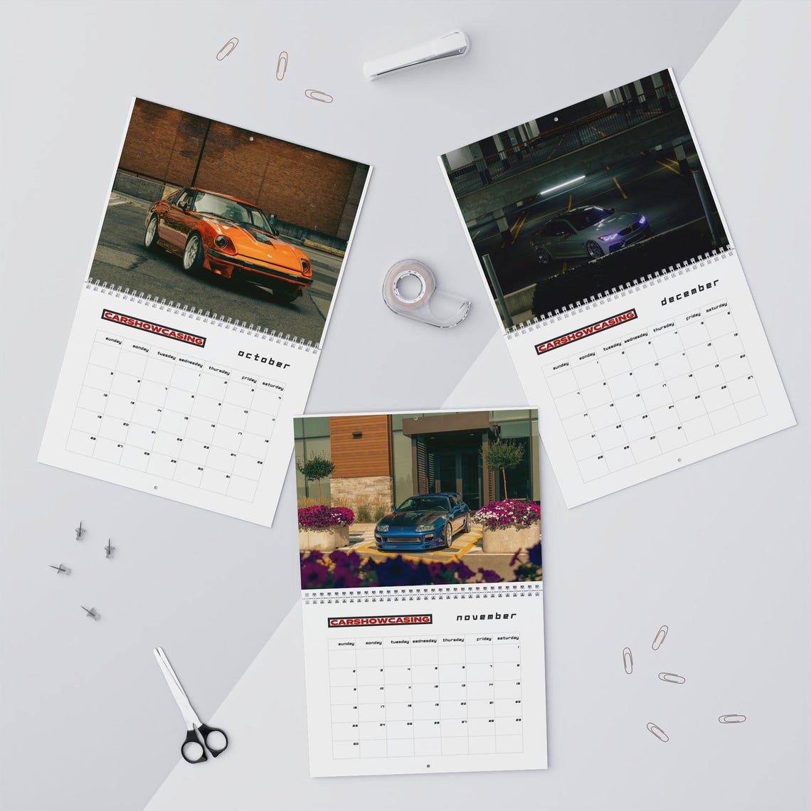 2025 Wall Car Calendar | JDM, Euro's, American Icons, Cars / Motoring ...