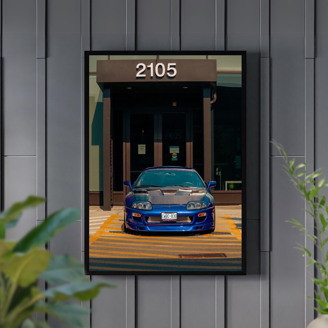 Toyota Supra JDM Icon Satin Poster 210gsm 023 - Etsy