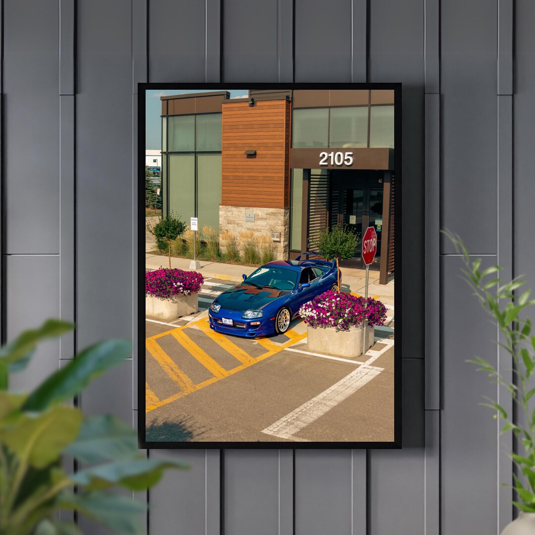 Toyota Supra JDM Icon Satin Poster 210gsm 021 - Etsy