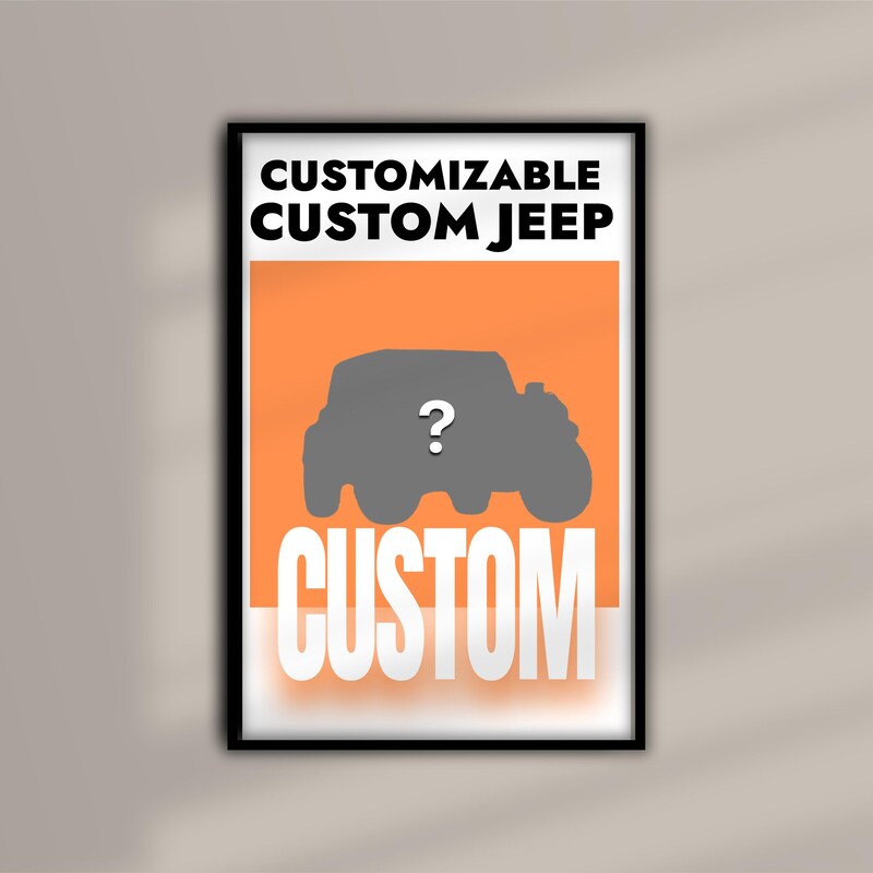 Jeep Poster - Etsy
