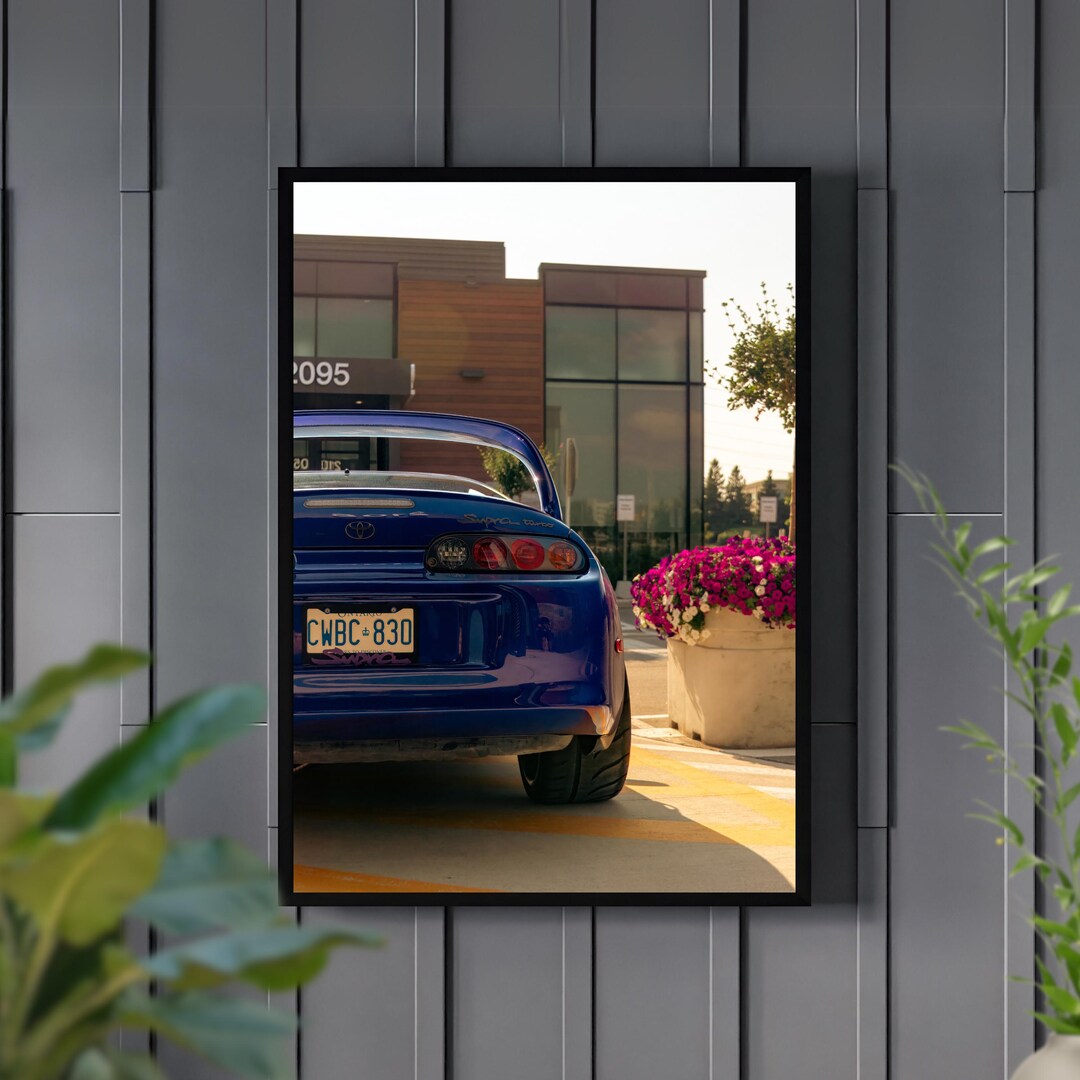 Toyota Supra JDM Icon Satin Poster 210gsm 013 - Etsy