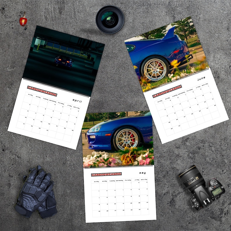 2025 Wall Calendar/ Toyota Supra MK4 / JDM / Cars / Motoring ...