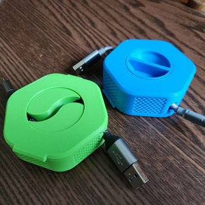 Portable Cable Winder & Organizer // Single // 3D Printed, Gift Ideas ...