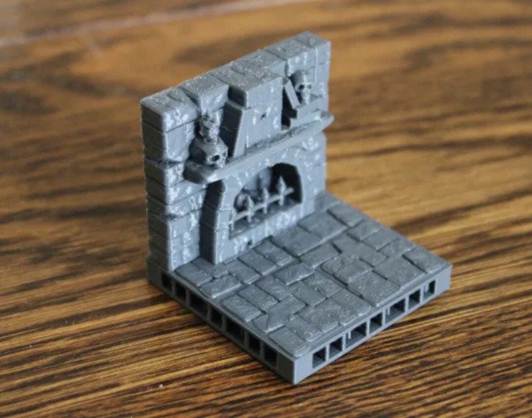 Dungeons and Dragons, DND, Miniature, Gameboard, Fireplace, Wall ...