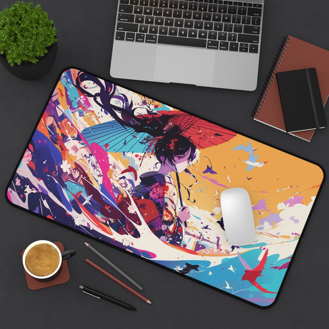 Samurai-inspired Desk Mat , Japanese Art Decor, Shogun Era, Samurai ...