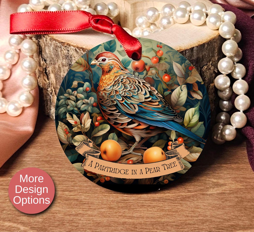 12 Days of Christmas Ornament Holiday Keepsake Ornament for Tree ...