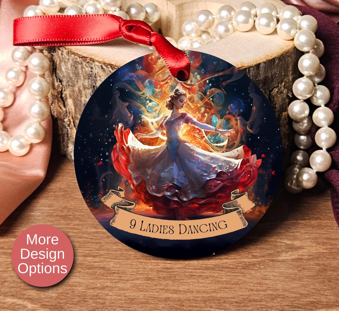 12 Days of Christmas Ornament Holiday Keepsake Ornament for Tree ...