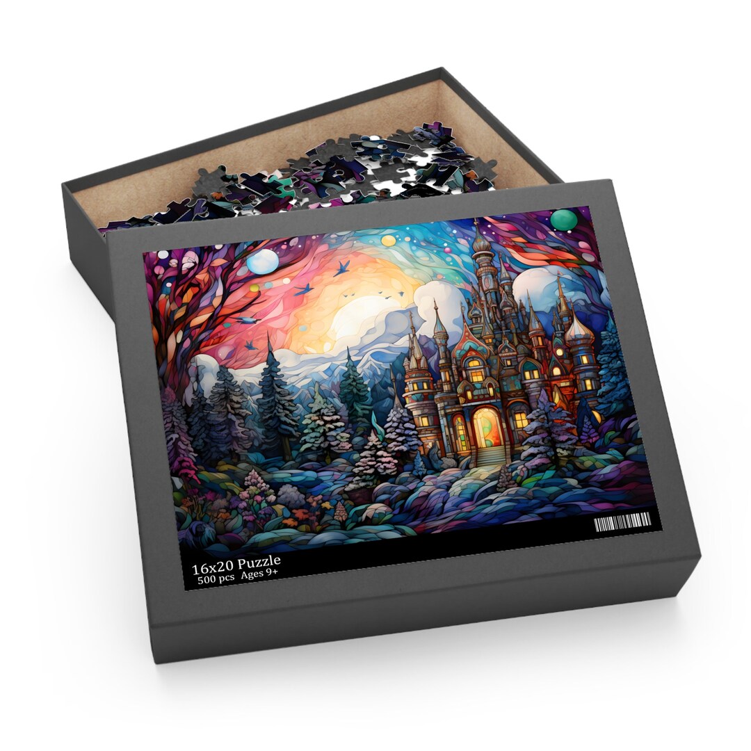 Winter Wonderland Puzzle 120, 252, 500-piece, Winter Magic Jigsaw ...