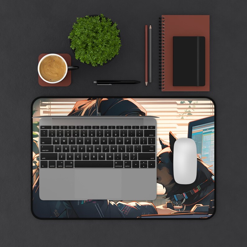 Anime Desk Mat, Anime Girl Desk Mat, Gamer Girl Desk Pad, Anime Mouse ...