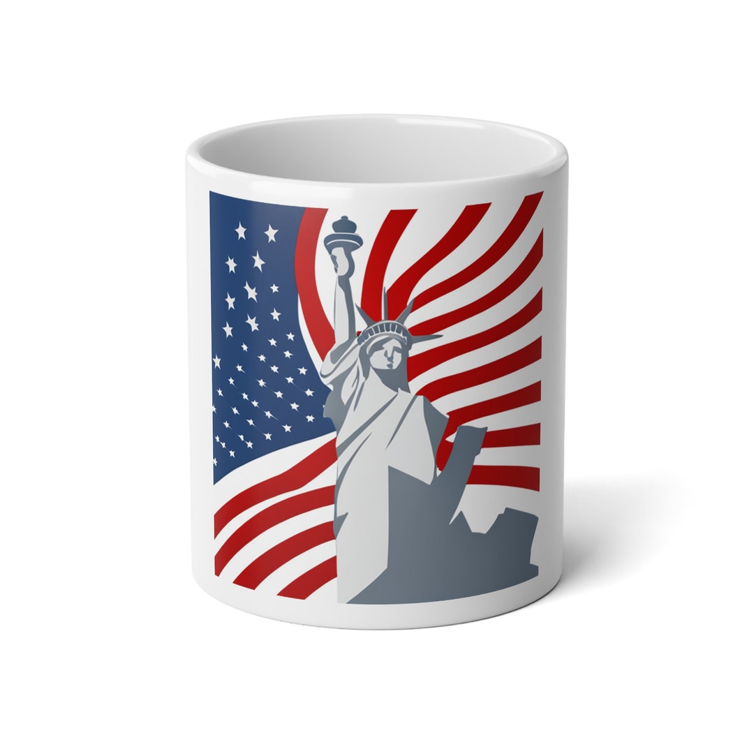 Jumbo Mug, 20oz Statue of Liberty, New York, USA - Etsy