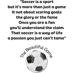 Soccer Poem Wall Art Download, Printable Soccer Poem Poster, Poem About ...