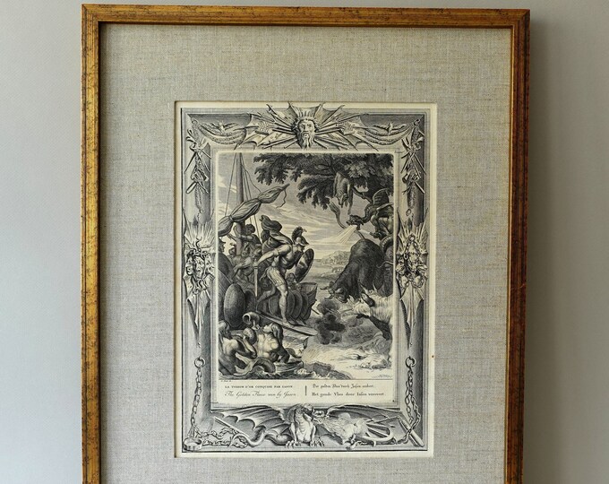 18th Century Etching Mythological Scene by Bernard Picart (1673-1733 ...
